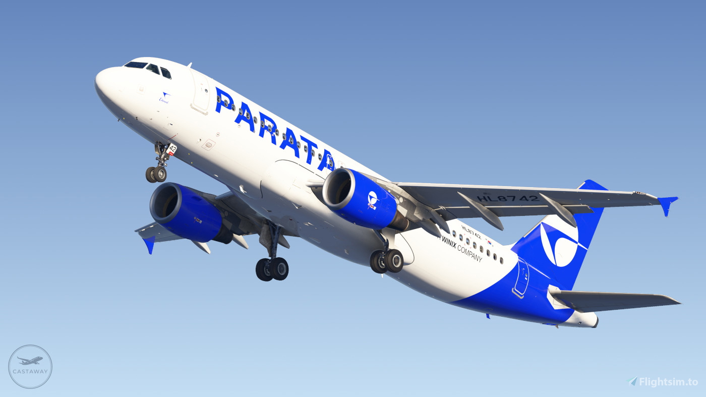 Parata Air (HL8742) [Airbus A320-200] for Microsoft Flight Simulator | MSFS