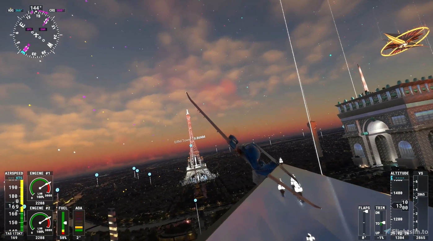 Past / Future / Paris for Microsoft Flight Simulator | MSFS