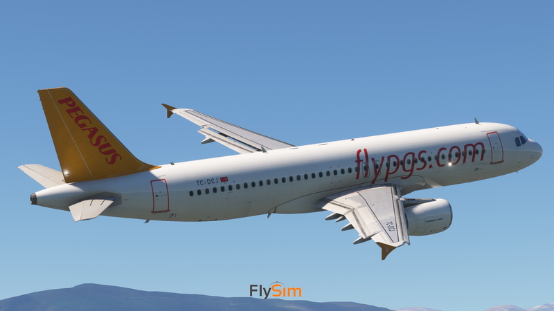 Pegasus A320 TC-DCJ | Fenix v2 for Microsoft Flight Simulator | MSFS