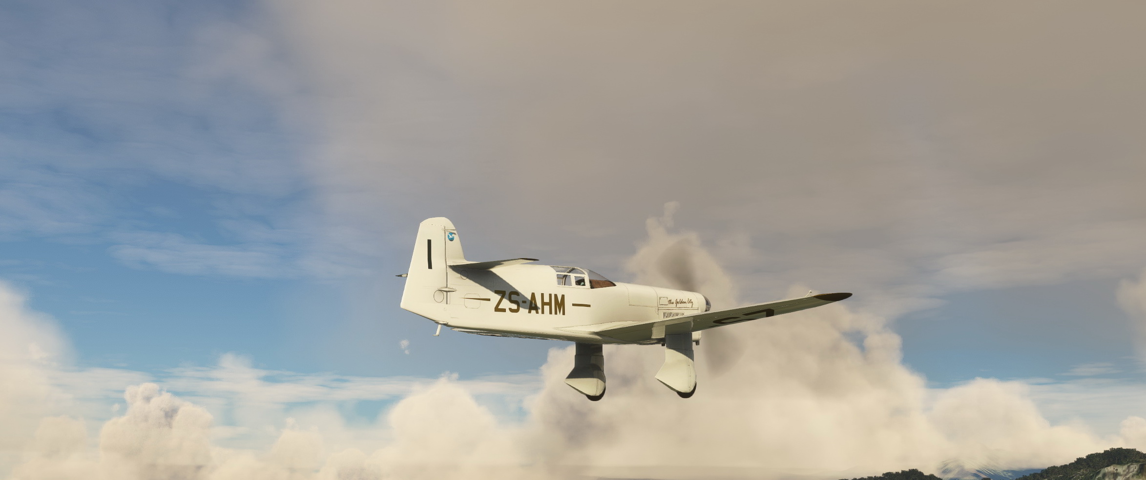 Percival Mew Gull ZS-AHM - MSFS Add-on - Flightsim.to