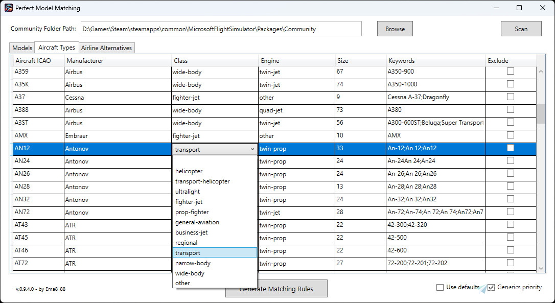 Perfect Model Matching for Microsoft Flight Simulator | MSFS