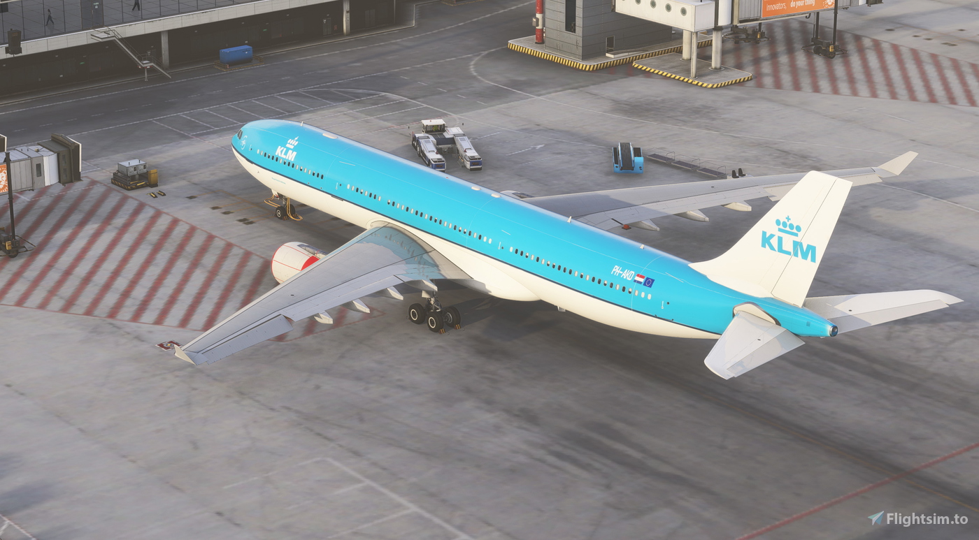ph-ald Old klm A330-300 for Microsoft Flight Simulator | MSFS