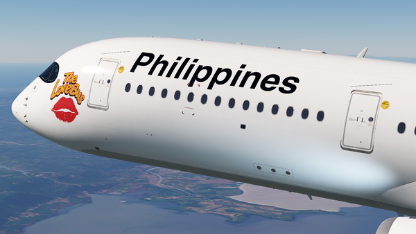 inibuilds Airbus A350-1000 Philippine Airlines 85 Years Decals RP-C3510 ...