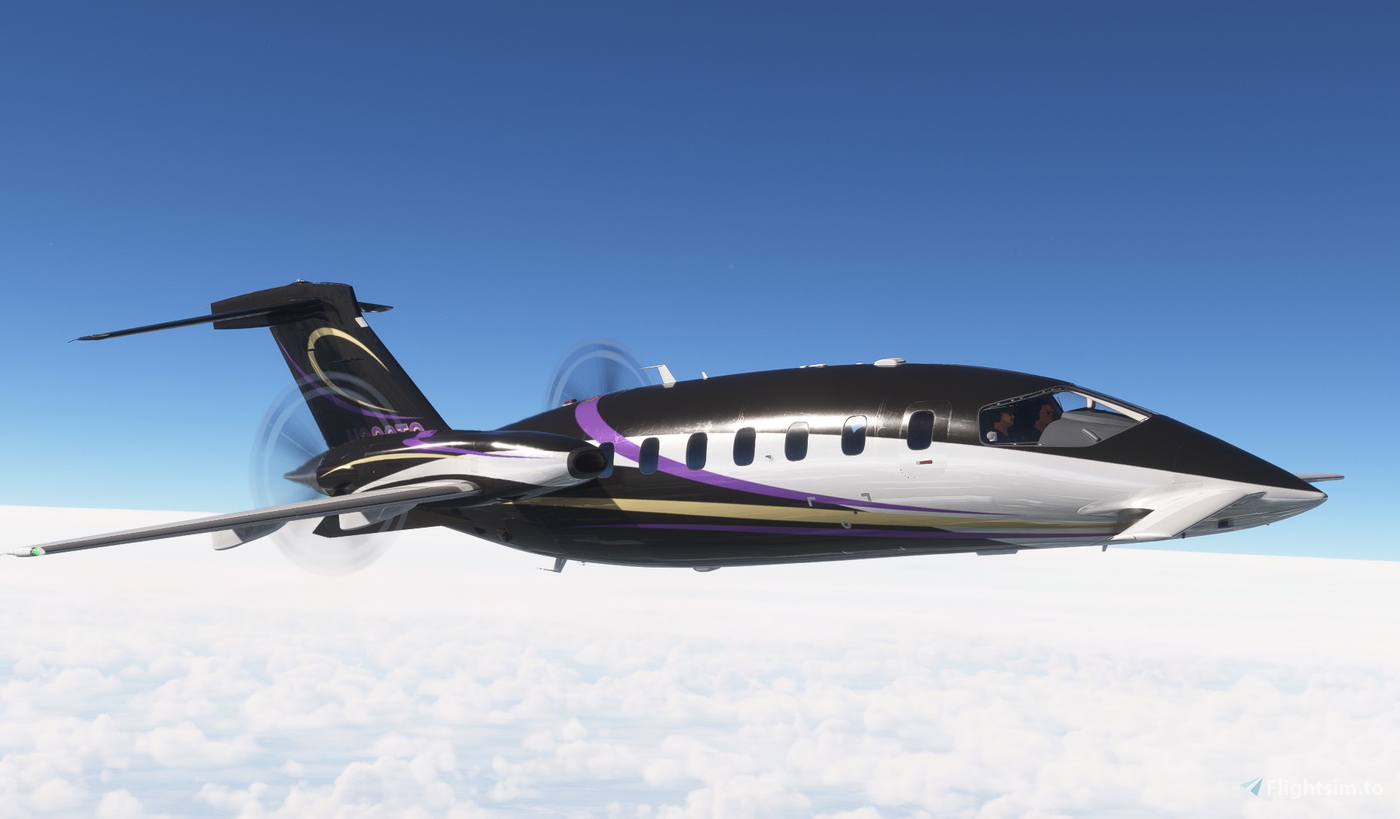 Piaggio P.180 Avanti N320TC for Microsoft Flight Simulator | MSFS