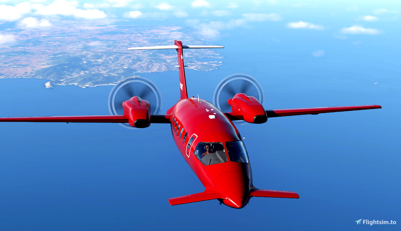 Piaggio P180 Avanti Oyonnair F-HUNK (Dynamic Registraton) for Microsoft ...