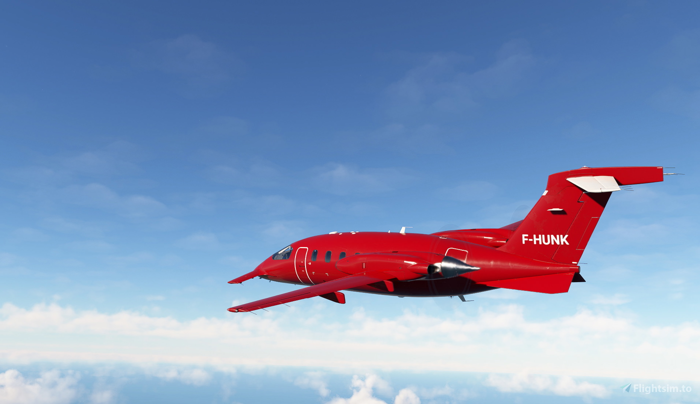 Piaggio P180 Avanti Oyonnair F-HUNK (Dynamic Registraton) for Microsoft ...