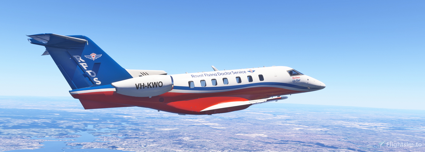 Pilatus PC-24 RFDS - Royal Flying Doctor Service for Microsoft Flight ...
