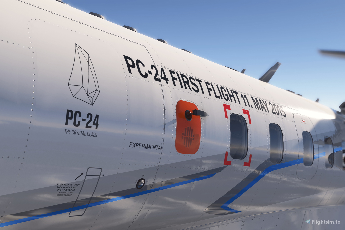 Pilatus PC24 | HB-VXA | P01 for Microsoft Flight Simulator | MSFS
