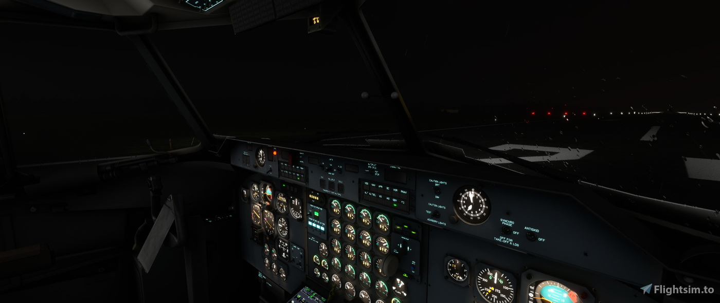 PILOT'S Dash 7 Cockpit Ice mint Emis for Microsoft Flight Simulator | MSFS