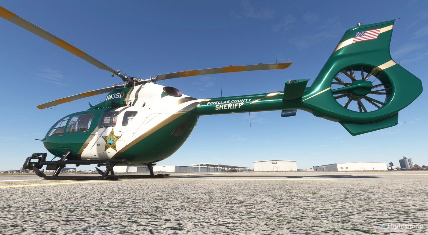 Pinellas County Sheriff's Office - Hype Performance Group H145 CIV 对于 Microsoft Flight Simulator ...
