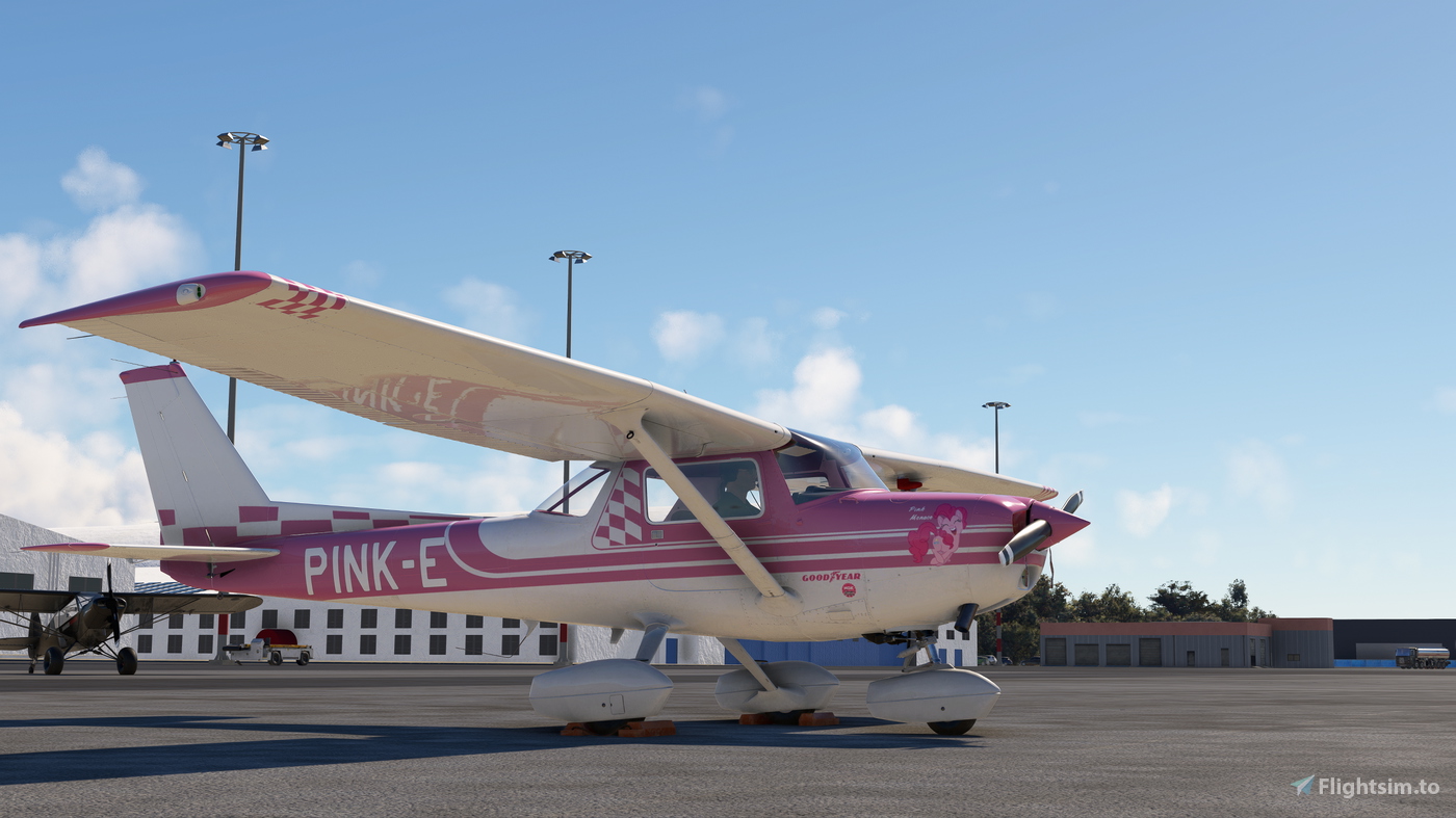 PINK MENACE Cessna 152 Fairing WB SIM Version para Microsoft Flight ...