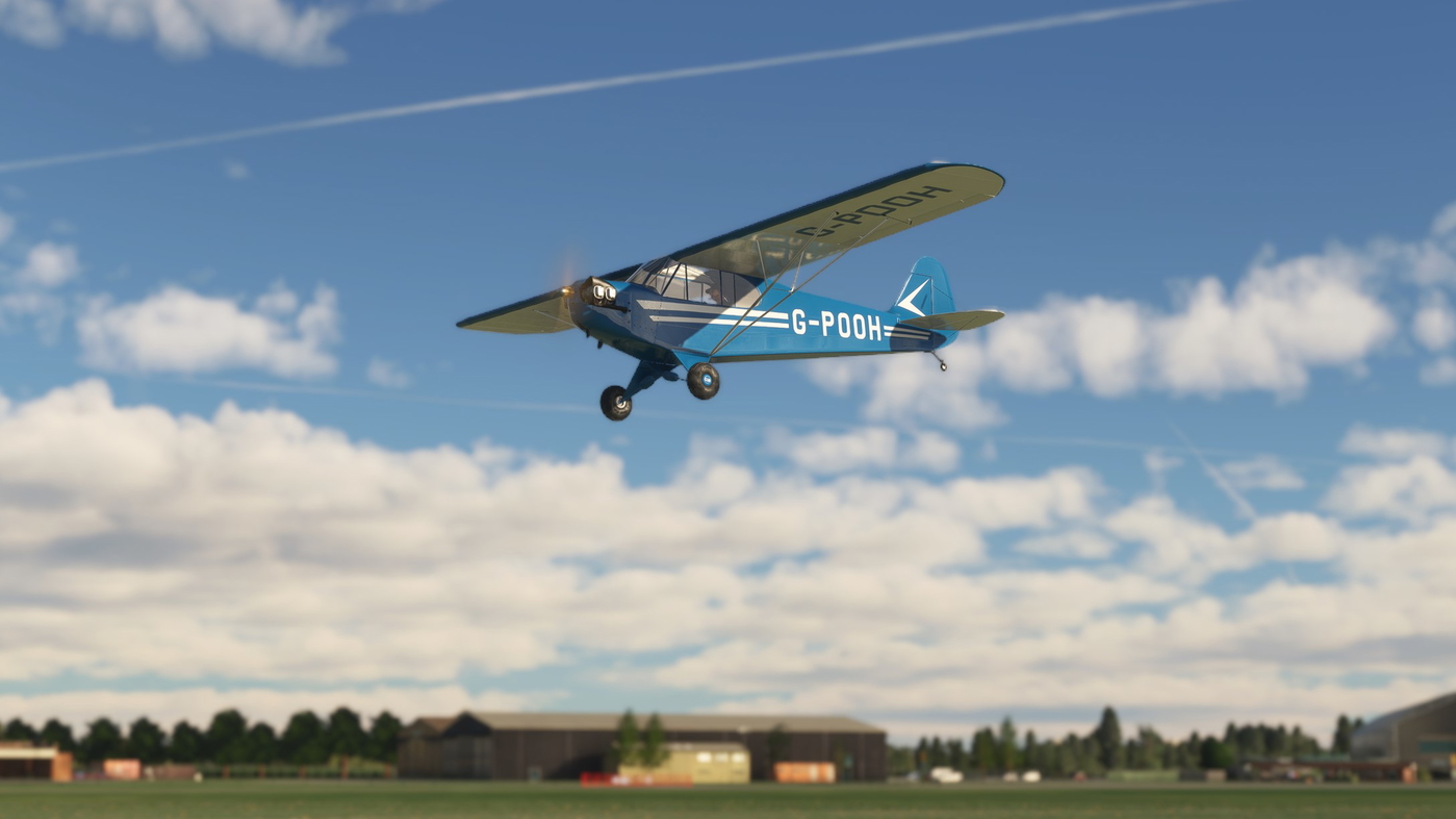 Piper J-3 Cub G-POOH for Microsoft Flight Simulator | MSFS