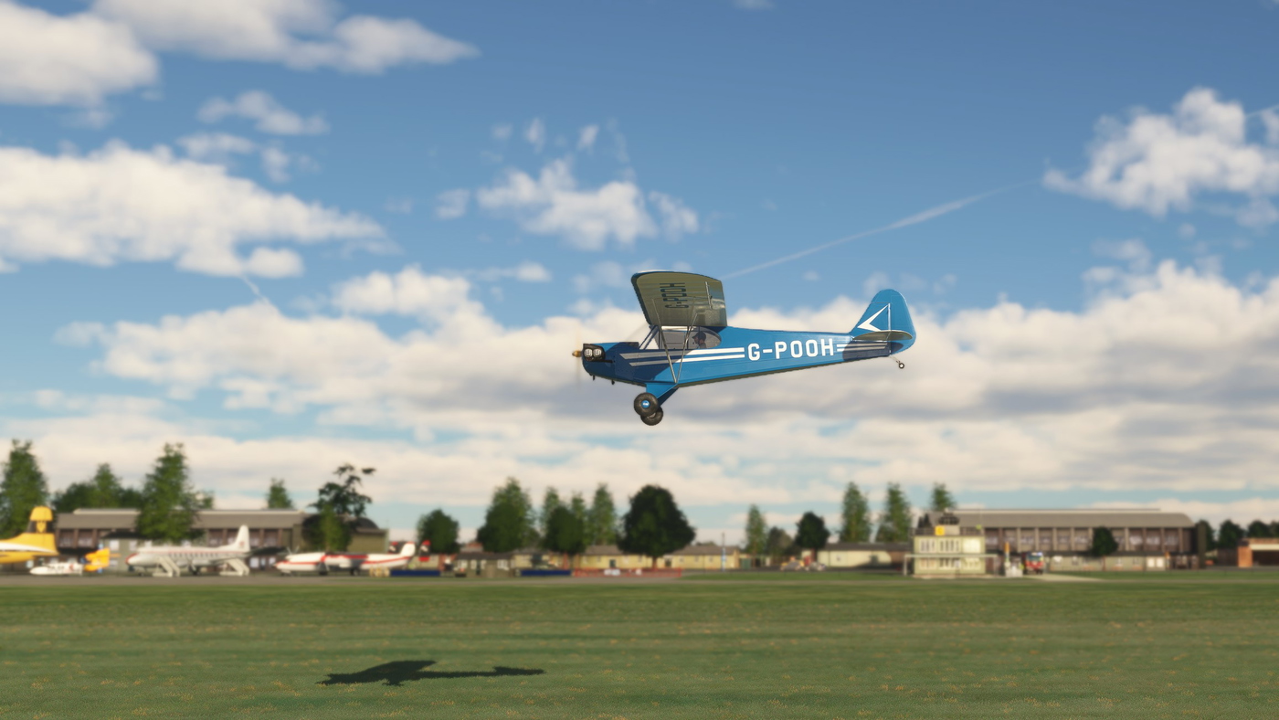 Piper J-3 Cub G-POOH for Microsoft Flight Simulator | MSFS