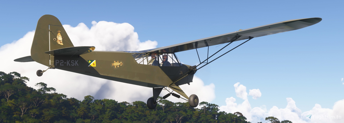 Piper L-4 Grasshopper Mwatebu P2-KSK (wheels & floats) for Microsoft ...