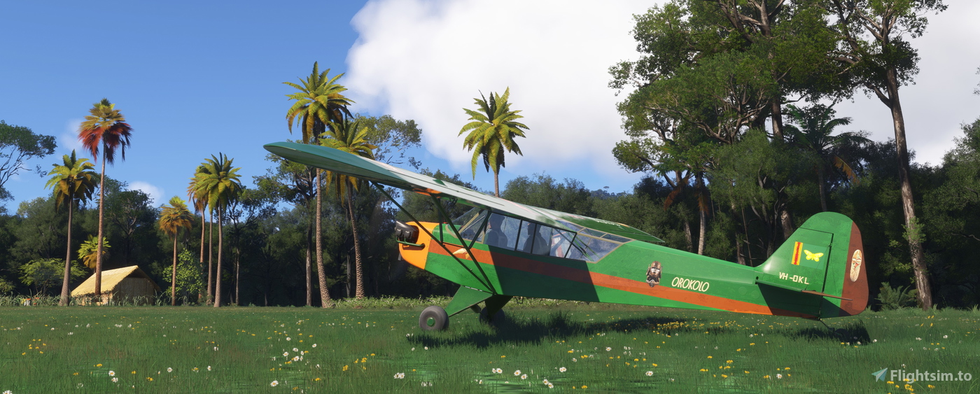 Piper L4-H Orokolo VH-OKL fs20-24 for Microsoft Flight Simulator | MSFS