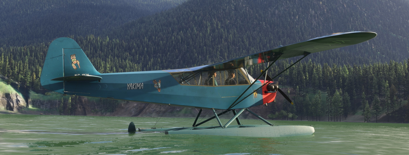 Piper L4-H Yakima NC-YKM fs20-24 for Microsoft Flight Simulator | MSFS