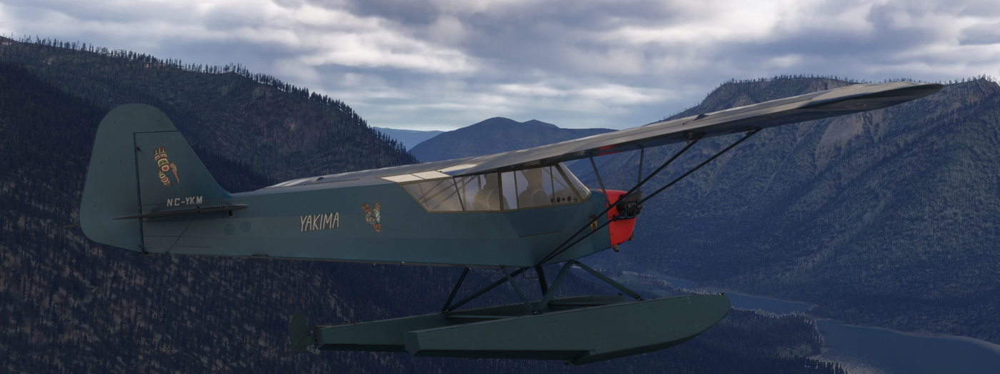 Piper L4-H Yakima NC-YKM fs20-24 for Microsoft Flight Simulator | MSFS