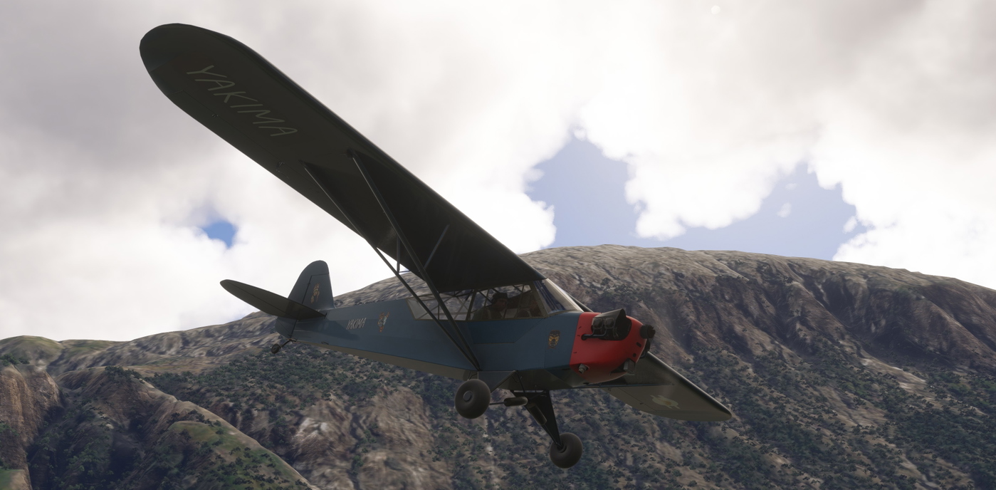 Piper L4-H Yakima NC-YKM fs20-24 for Microsoft Flight Simulator | MSFS