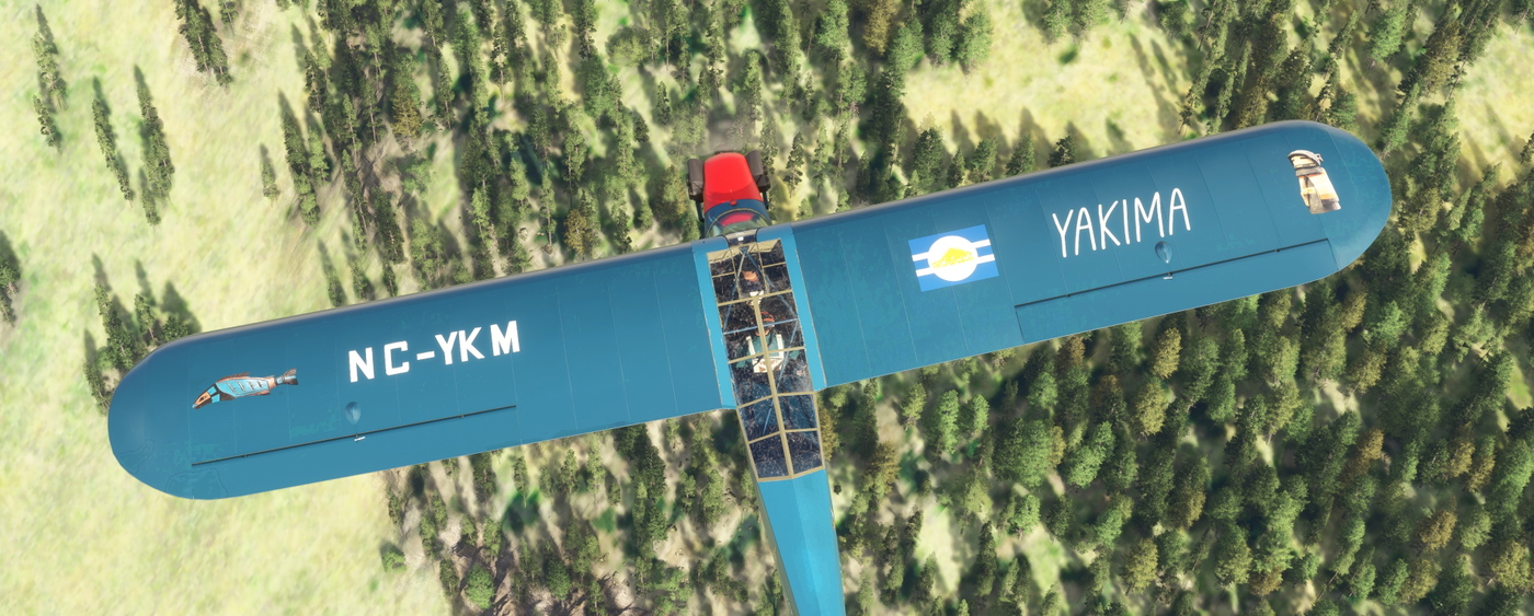 Piper L4-H Yakima NC-YKM fs20-24 for Microsoft Flight Simulator | MSFS