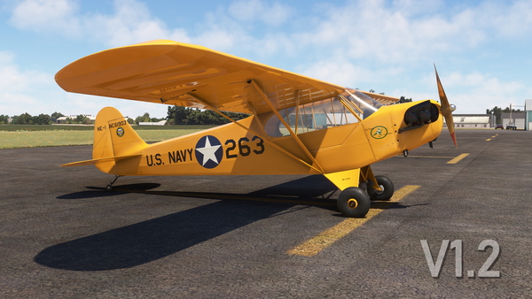 Piper J-3 Cub 'The Little Blue Cloud' F-GHLQ for Microsoft Flight ...