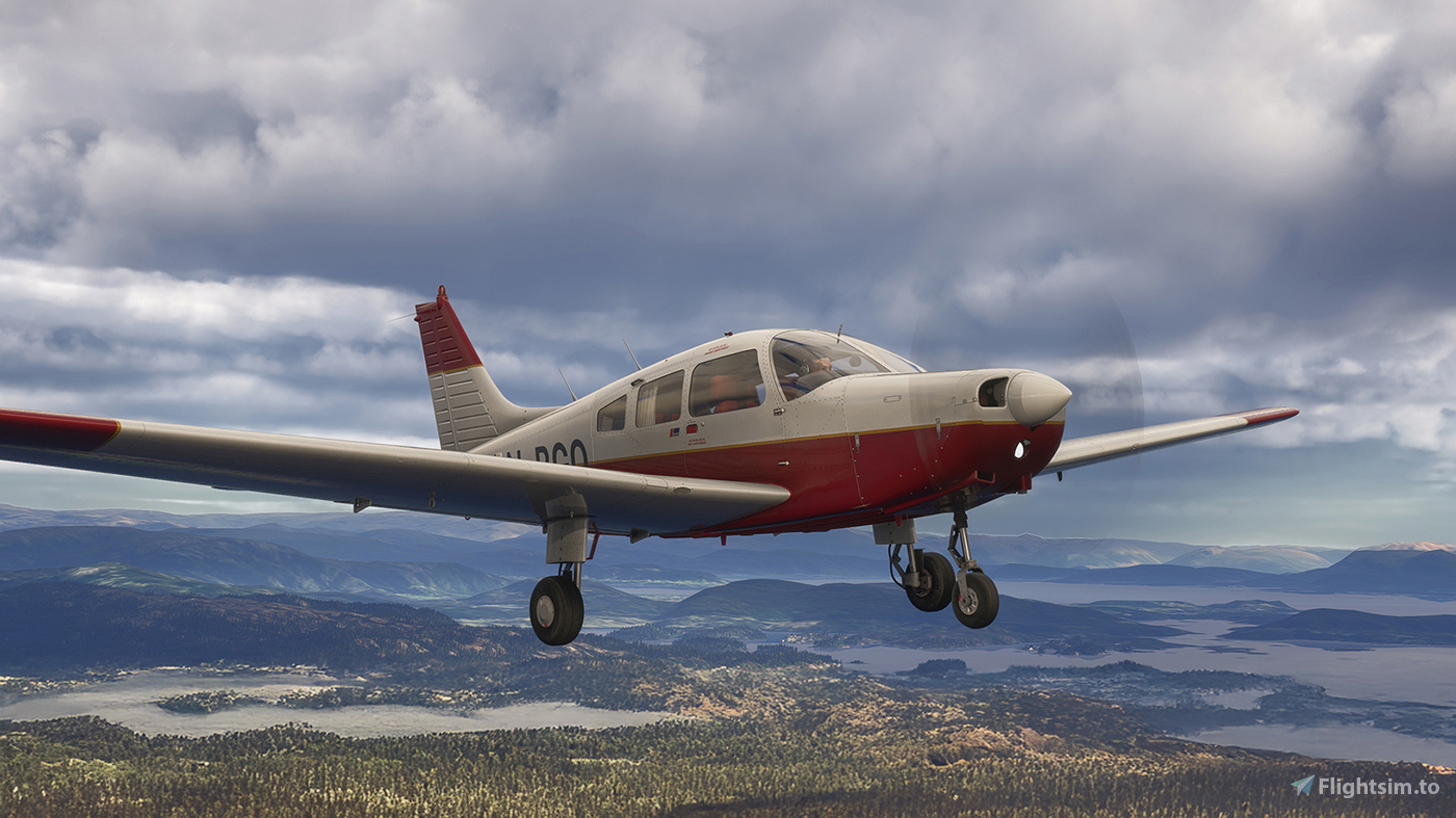Piper PA 28 Warrior II LN-BGQ for Microsoft Flight Simulator | MSFS
