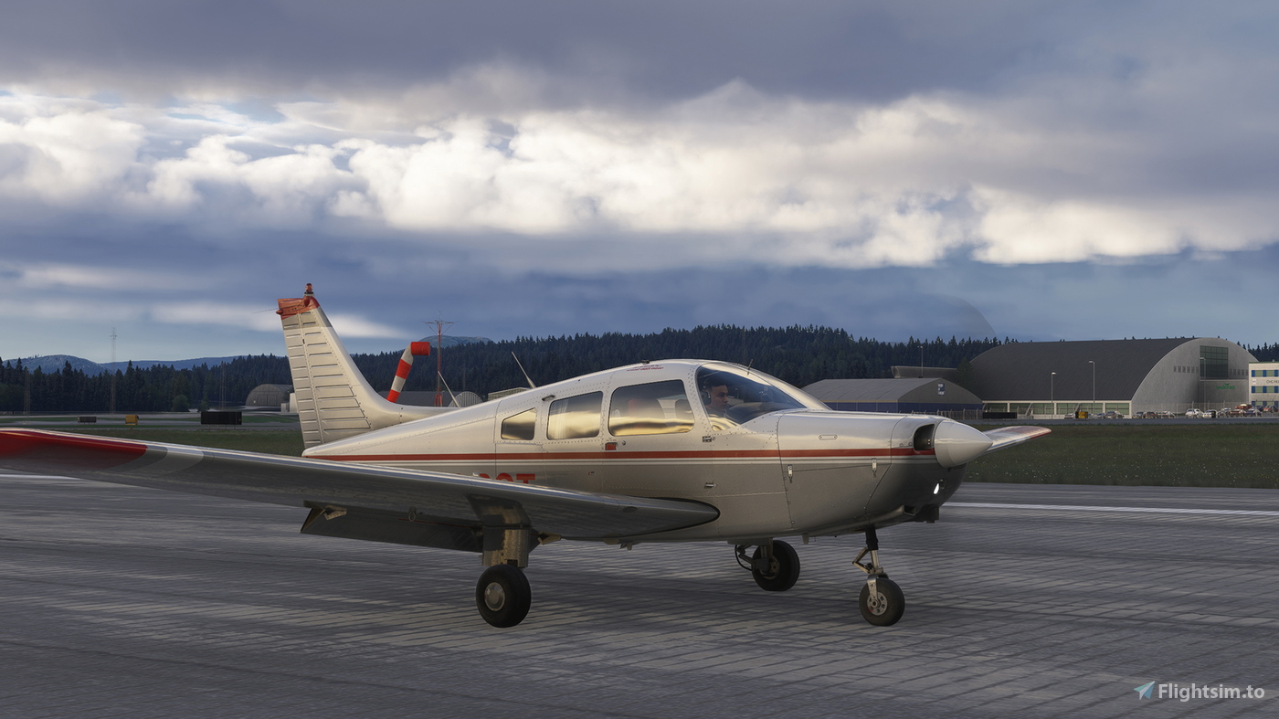 Piper PA 28 Warrior II LN-BGT for Microsoft Flight Simulator | MSFS