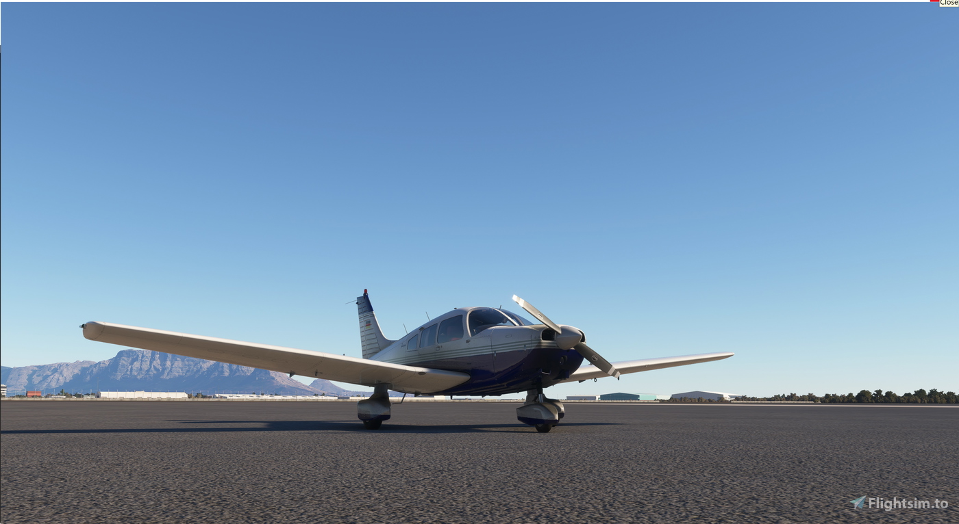 Piper_Warrior-II_D-ESSS for Microsoft Flight Simulator | MSFS