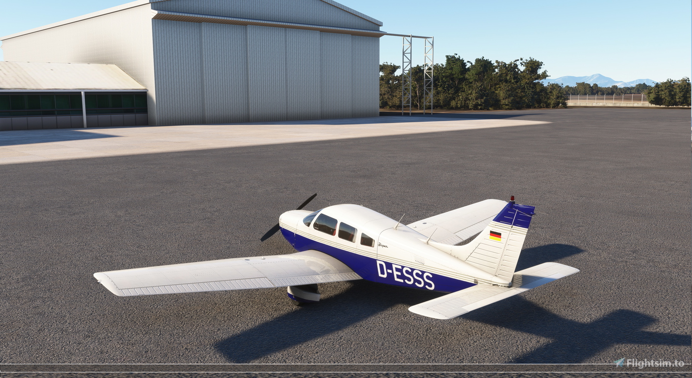 Piper_Warrior-II_D-ESSS para Microsoft Flight Simulator | MSFS