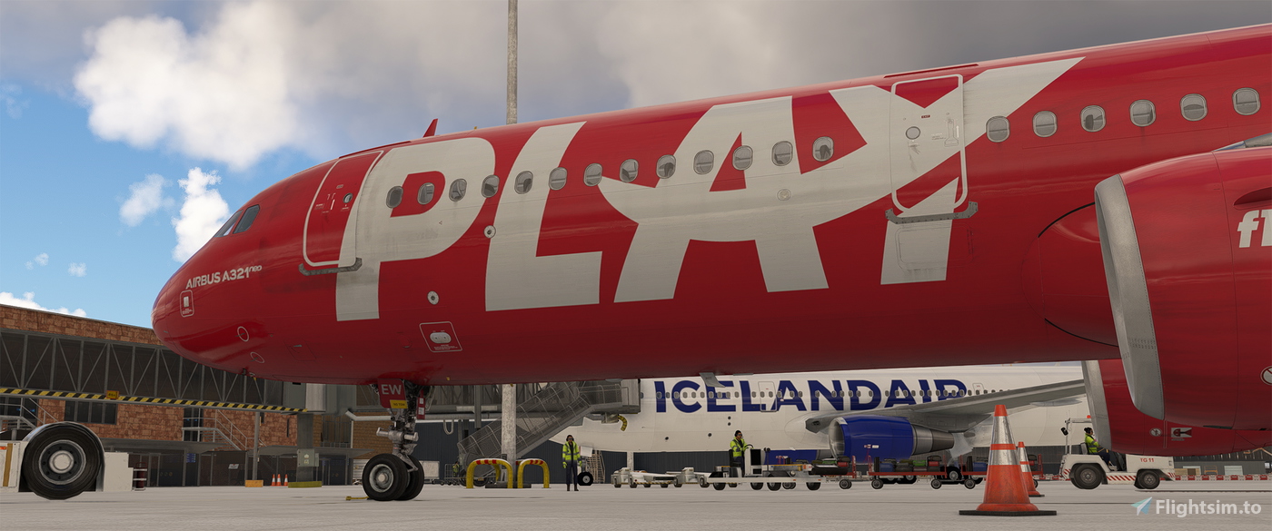 PLAY FLEET PACKAGE for Fenix A321-CFM-SL Fuselage/Cabin 8k for Microsoft Flight Simulator | MSFS