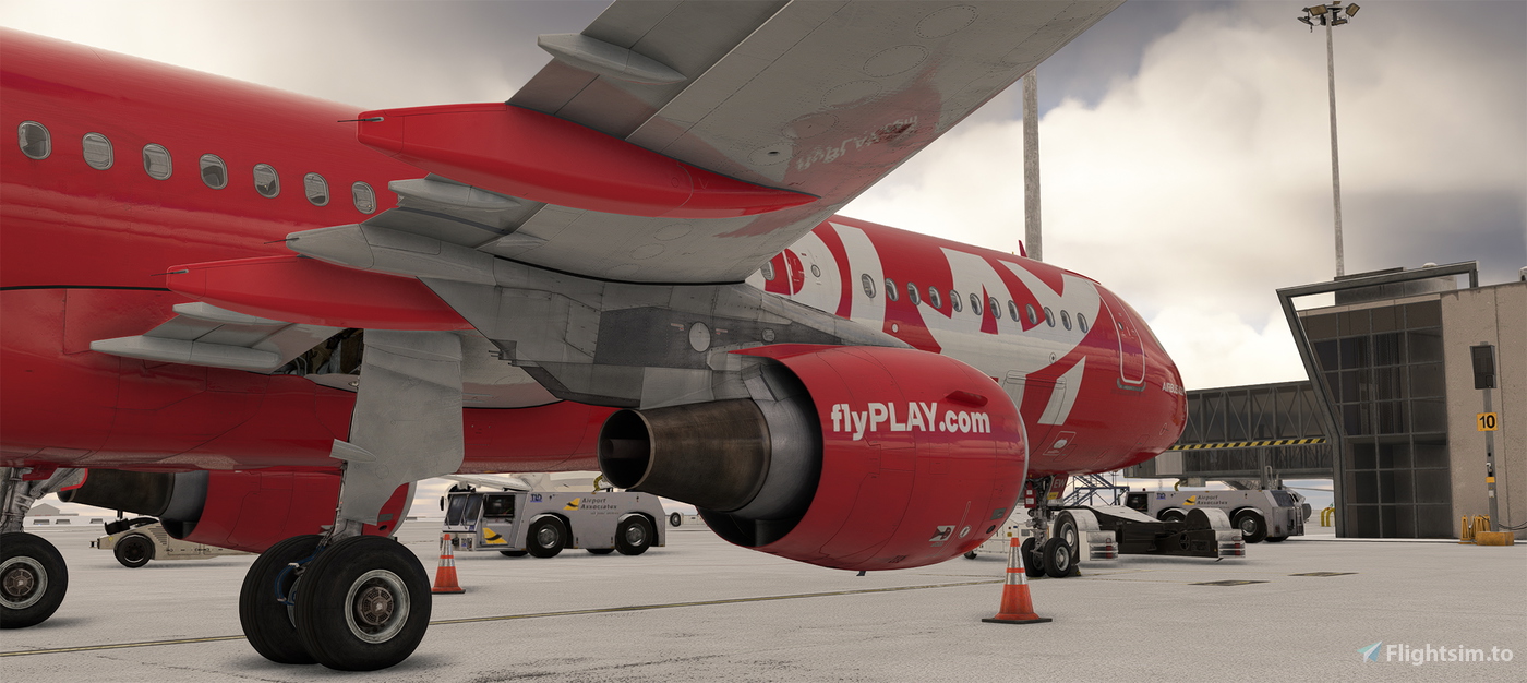 PLAY FLEET PACKAGE for Fenix A321-CFM-SL Fuselage/Cabin 8k for Microsoft Flight Simulator | MSFS