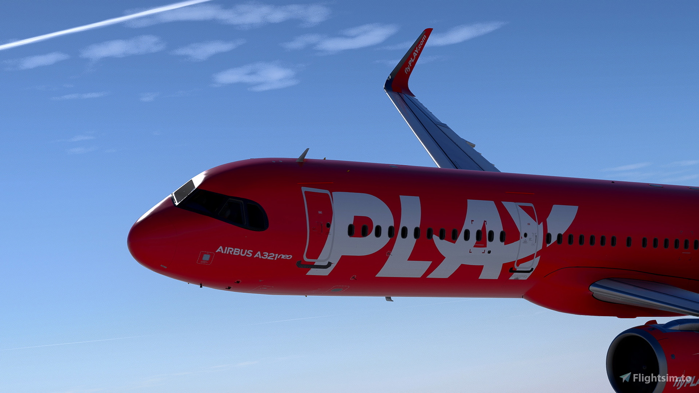 Play TF-PLB | FSLabs A321neo 对于 Microsoft Flight Simulator | MSFS