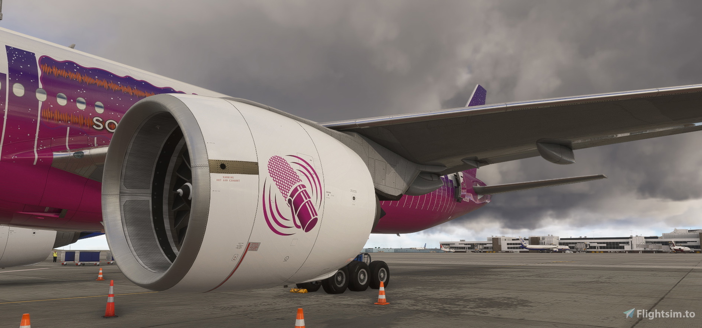 PMDG 777-200ER in Sky Blue Radio Livery - MSFS2020 for Microsoft Flight ...