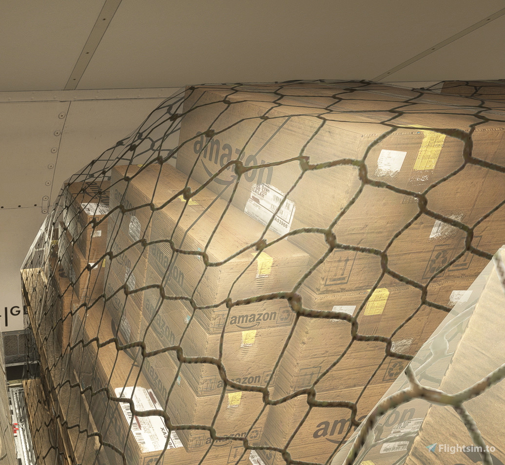 PMDG 77F Cargo Box Replacement for Microsoft Flight Simulator | MSFS