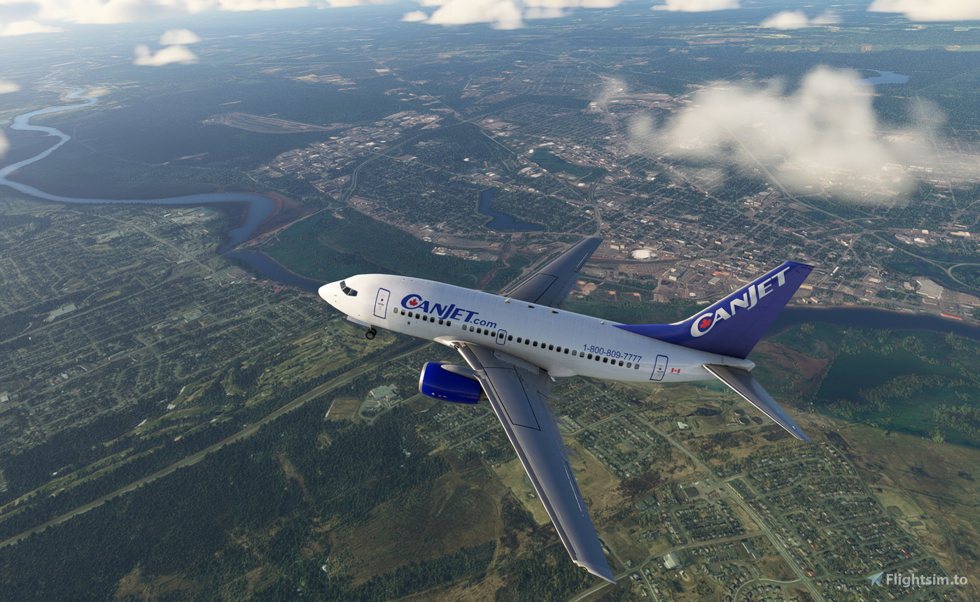 PMDG 737-600 - Canjet Airlines (Fictional) - C-FCFR pour Microsoft ...