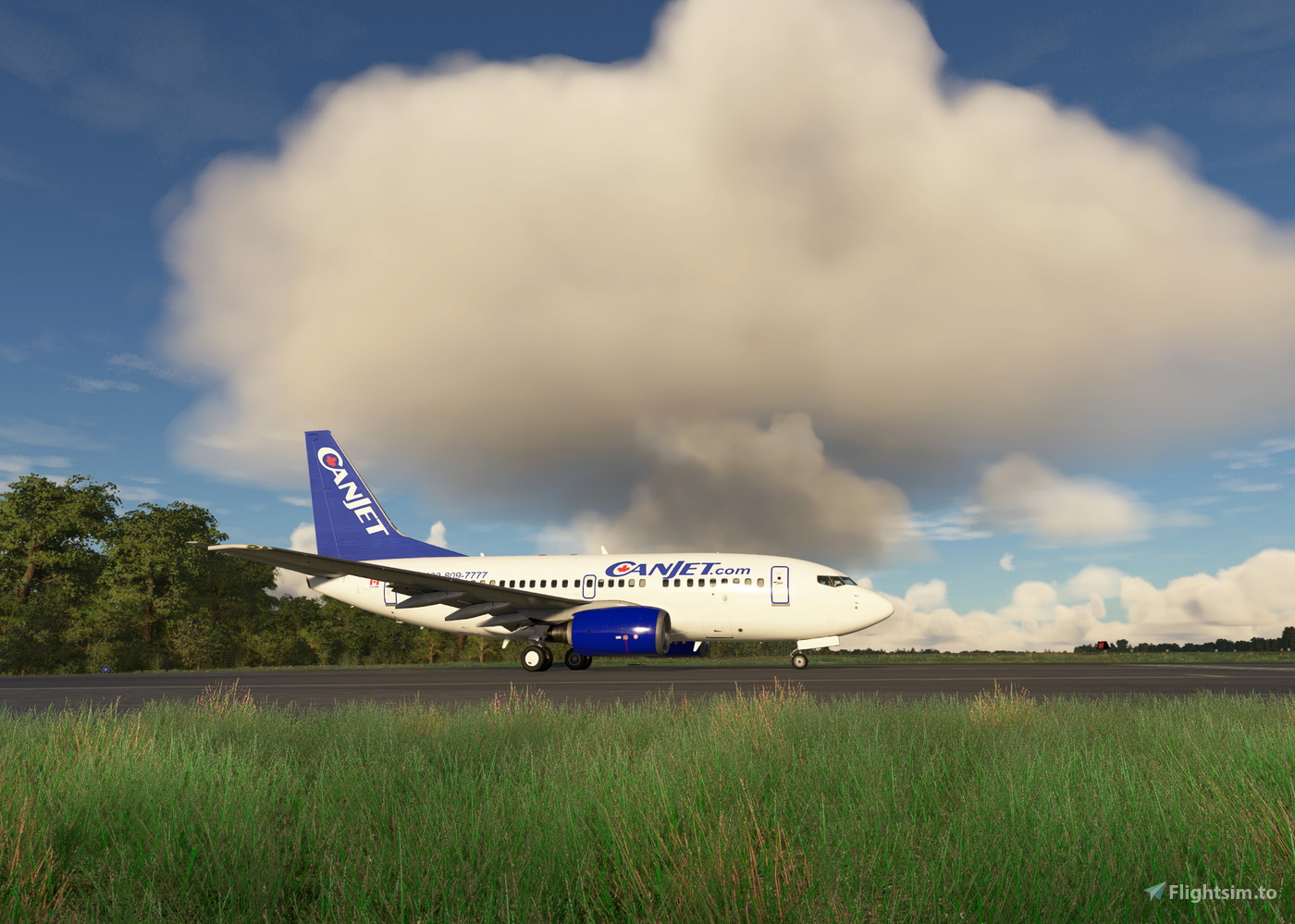 PMDG 737-600 - Canjet Airlines (Fictional) - C-FCFR for Microsoft ...