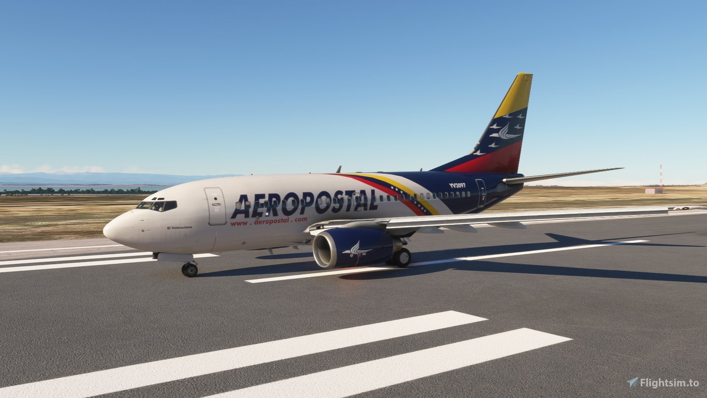 PMDG 737-600 Aeropostal YV3097 for Microsoft Flight Simulator | MSFS