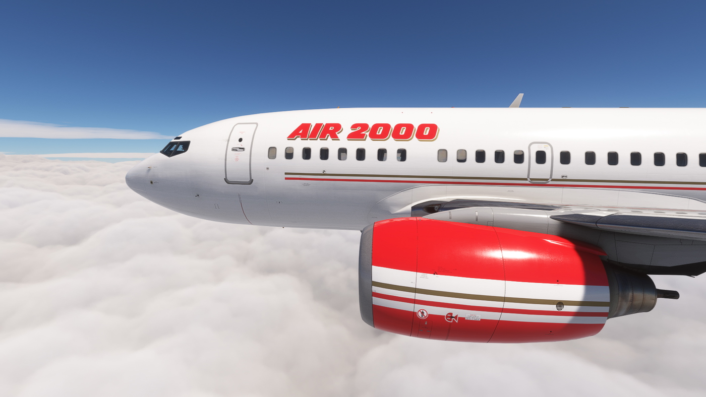 PMDG 737-600 Air 2000 (G-KKUH) for Microsoft Flight Simulator | MSFS