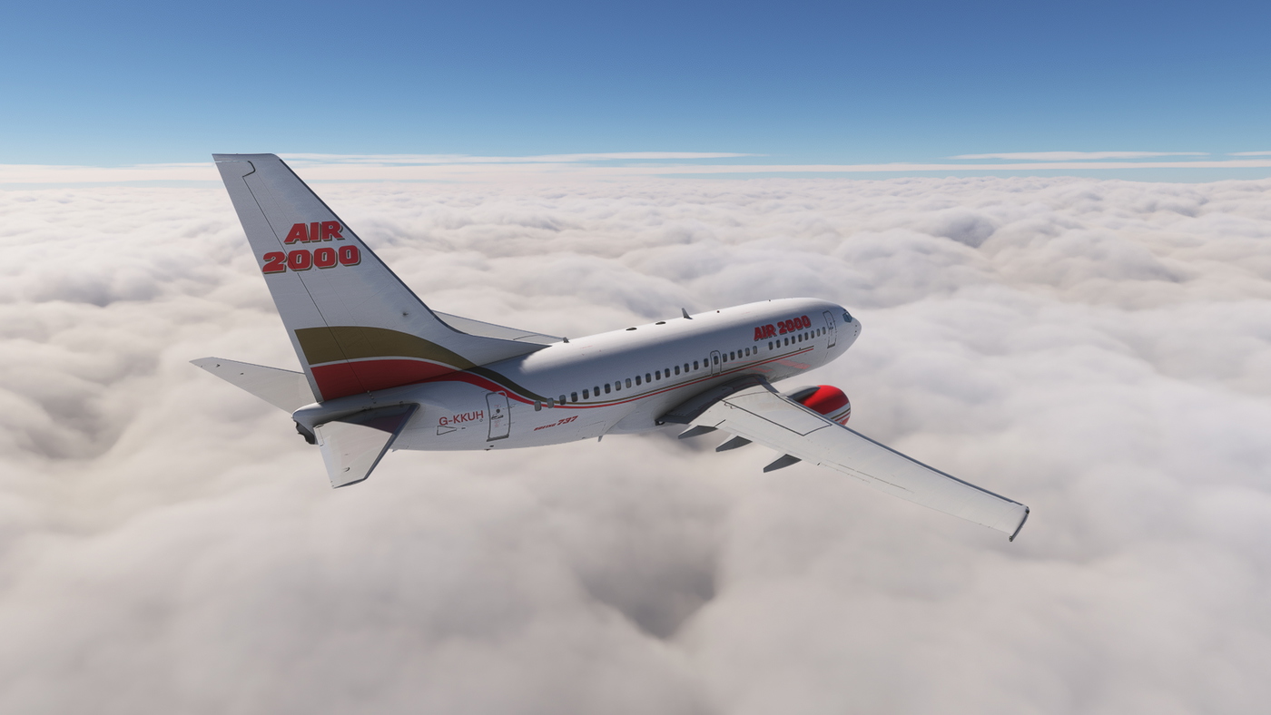 PMDG 737-600 Air 2000 (G-KKUH) for Microsoft Flight Simulator | MSFS