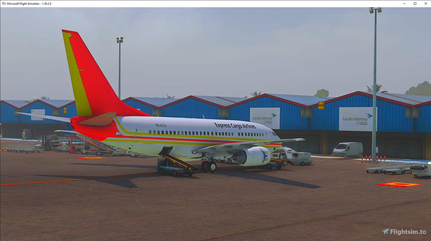 PMDG 737-600 Express Cargo Airlines PK-ECA for Microsoft Flight Simulator | MSFS