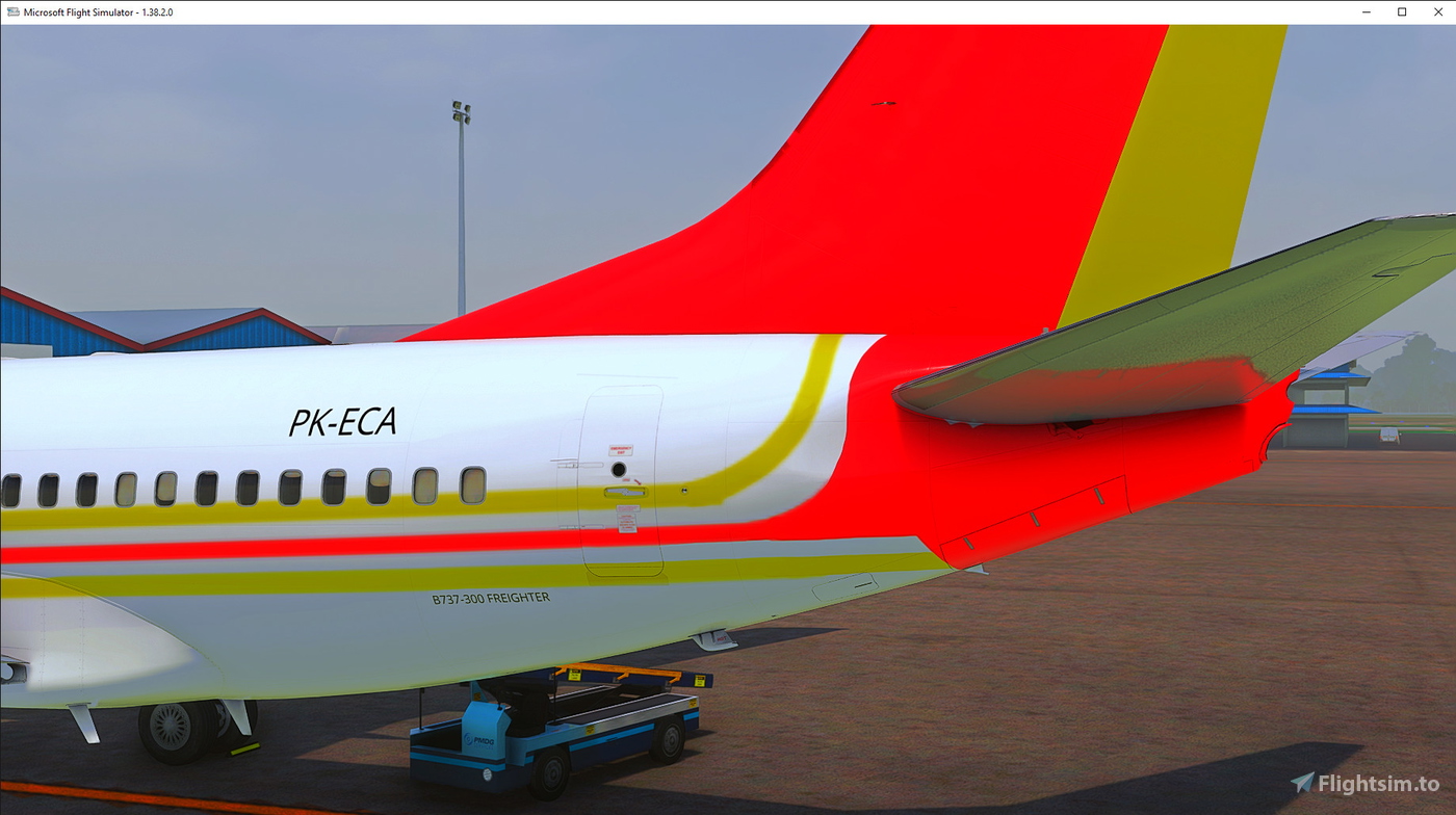 PMDG 737-600 Express Cargo Airlines PK-ECA for Microsoft Flight Simulator | MSFS