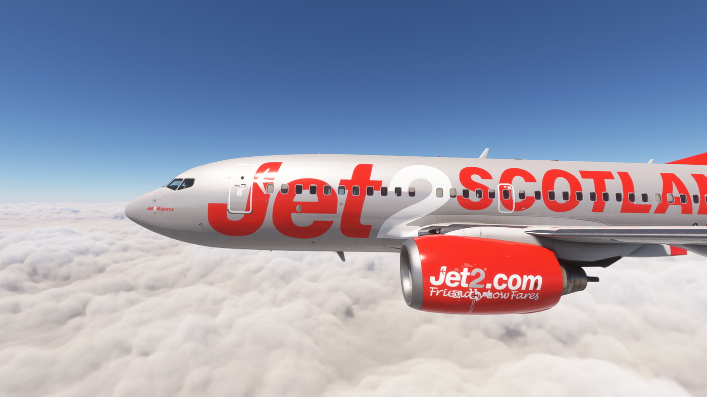 PMDG 737-700 Jet2.com - Scotland (G-CELU) for Microsoft Flight ...
