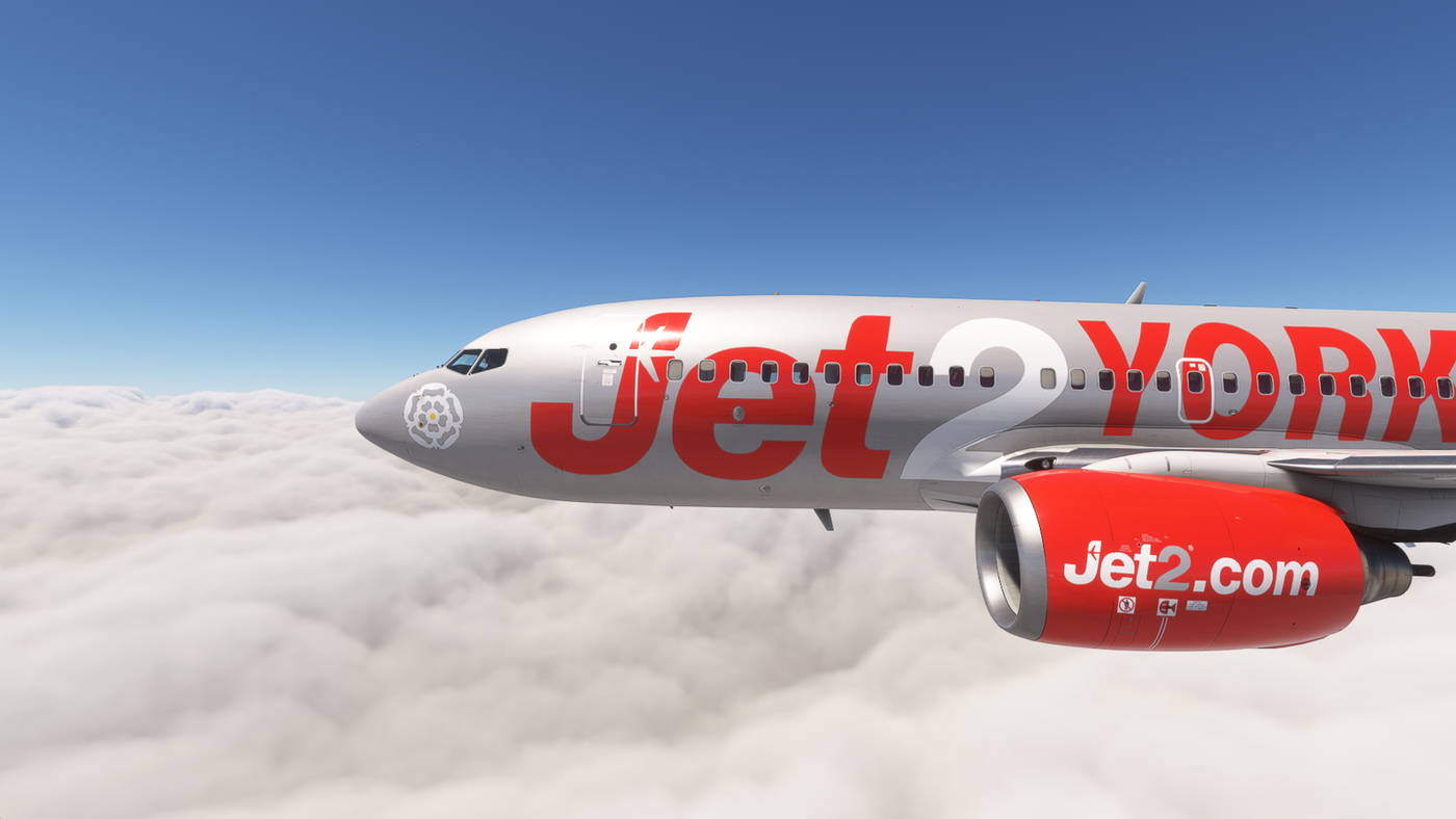 PMDG 737-700 Jet2.com - Yorkshire (G-CELB) for Microsoft Flight ...