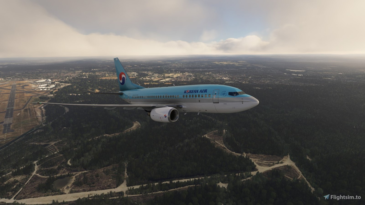 PMDG 737-600 Korean Air HL7569 对于 Microsoft Flight Simulator | MSFS