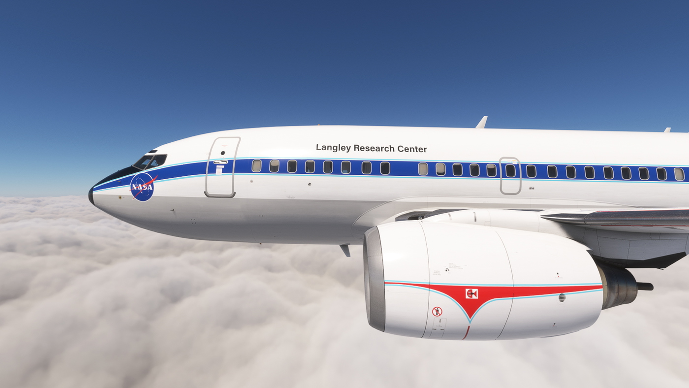 PMDG 737-600 NASA - Langley Research Center (N515NA) для Microsoft ...