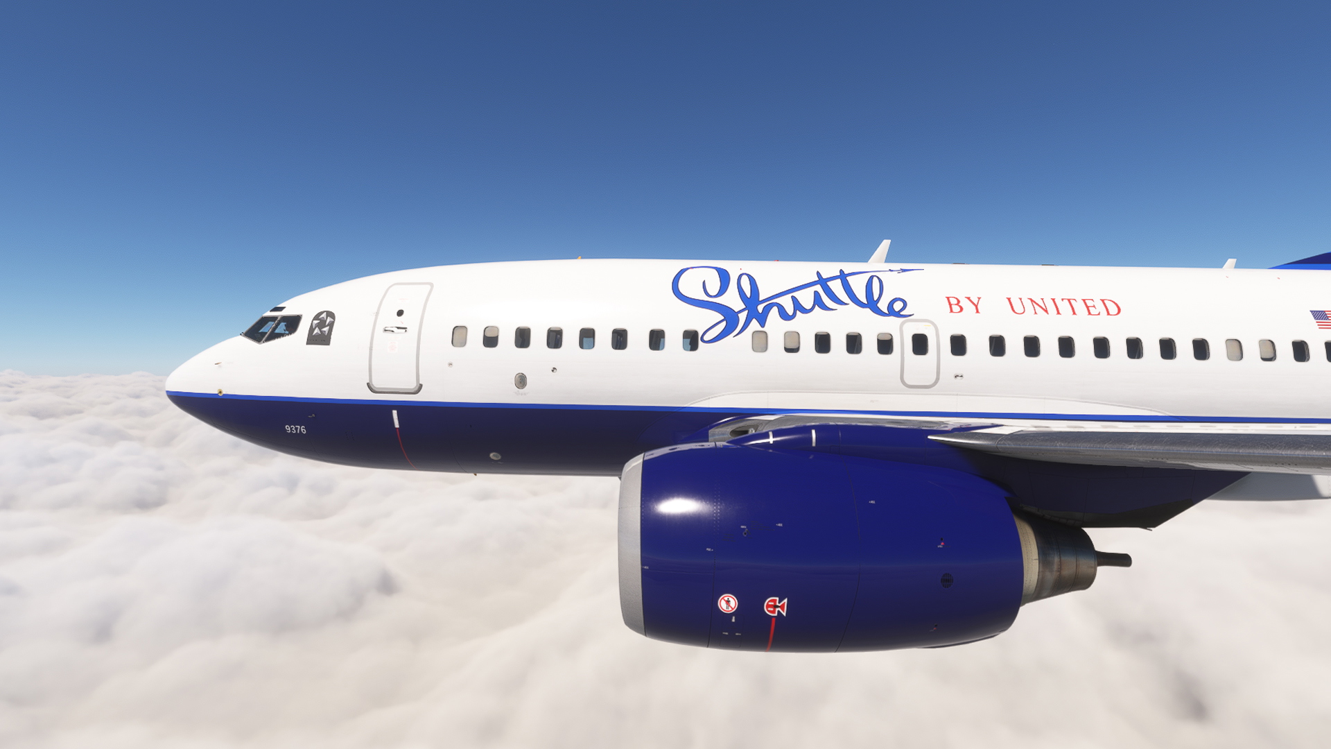 PMDG 737-600 /w cabin Shuttle by United (N376UA) - MSFS Add-on ...