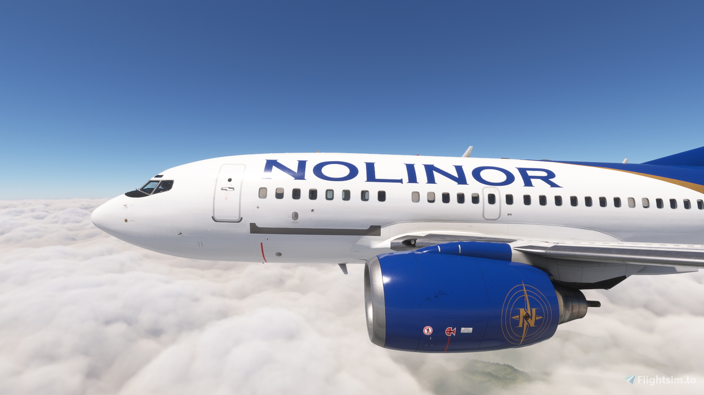 PMDG 737-600 w/ cabin Nolinor Aviation (C-GNLQ) for Microsoft Flight ...