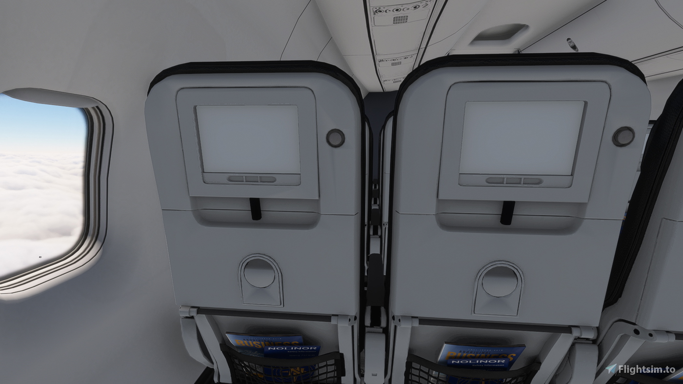 PMDG 737-600 w/ cabin Nolinor Aviation (C-GTUK) for Microsoft Flight ...