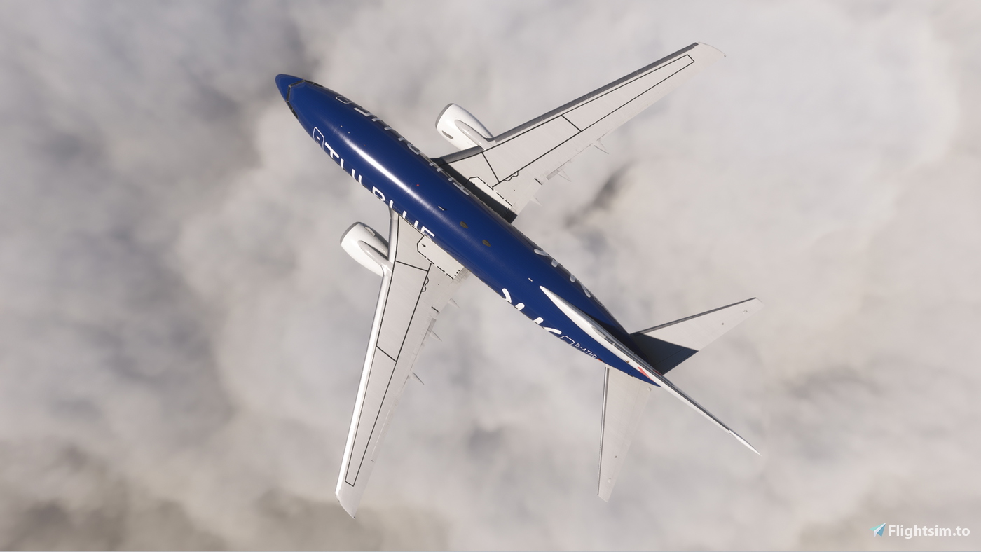 PMDG 737-600 w/ cabin Tui Blue (D-ATUD) for Microsoft Flight Simulator ...
