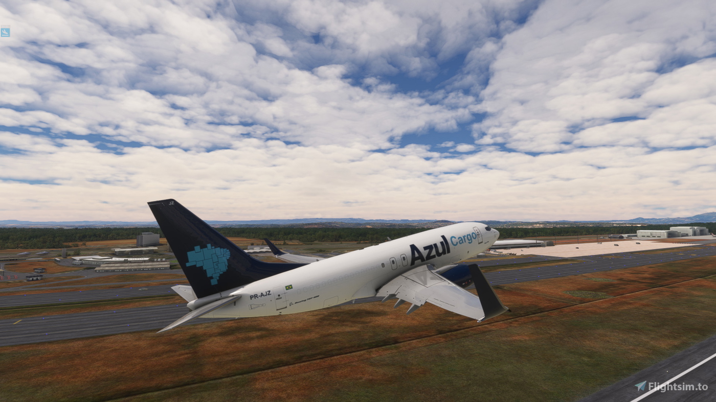 PMDG 737-700 BDSF | Azul Cargo | PR-AJZ | Azul Virtual for Microsoft Flight Simulator | MSFS