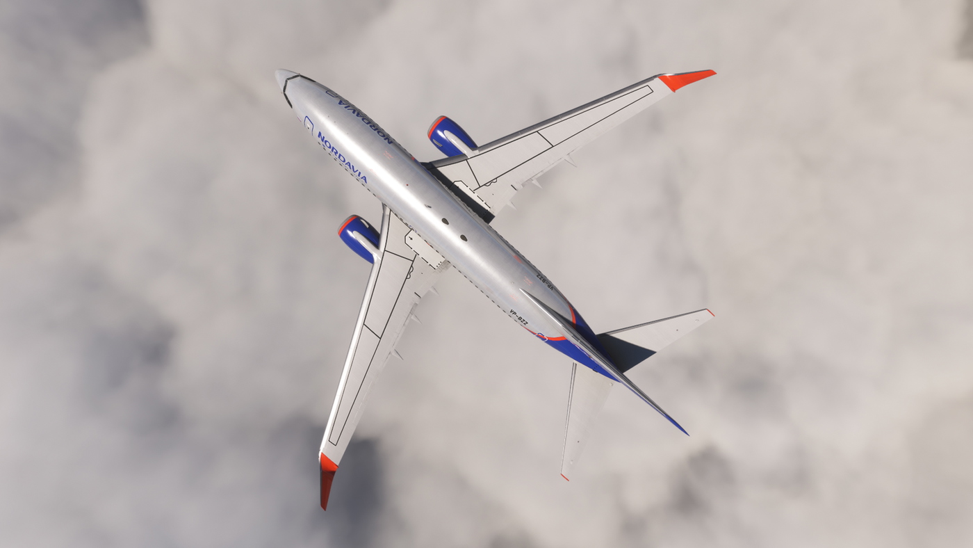PMDG 737-700 Nordavia (VP-BZZ) for Microsoft Flight Simulator | MSFS
